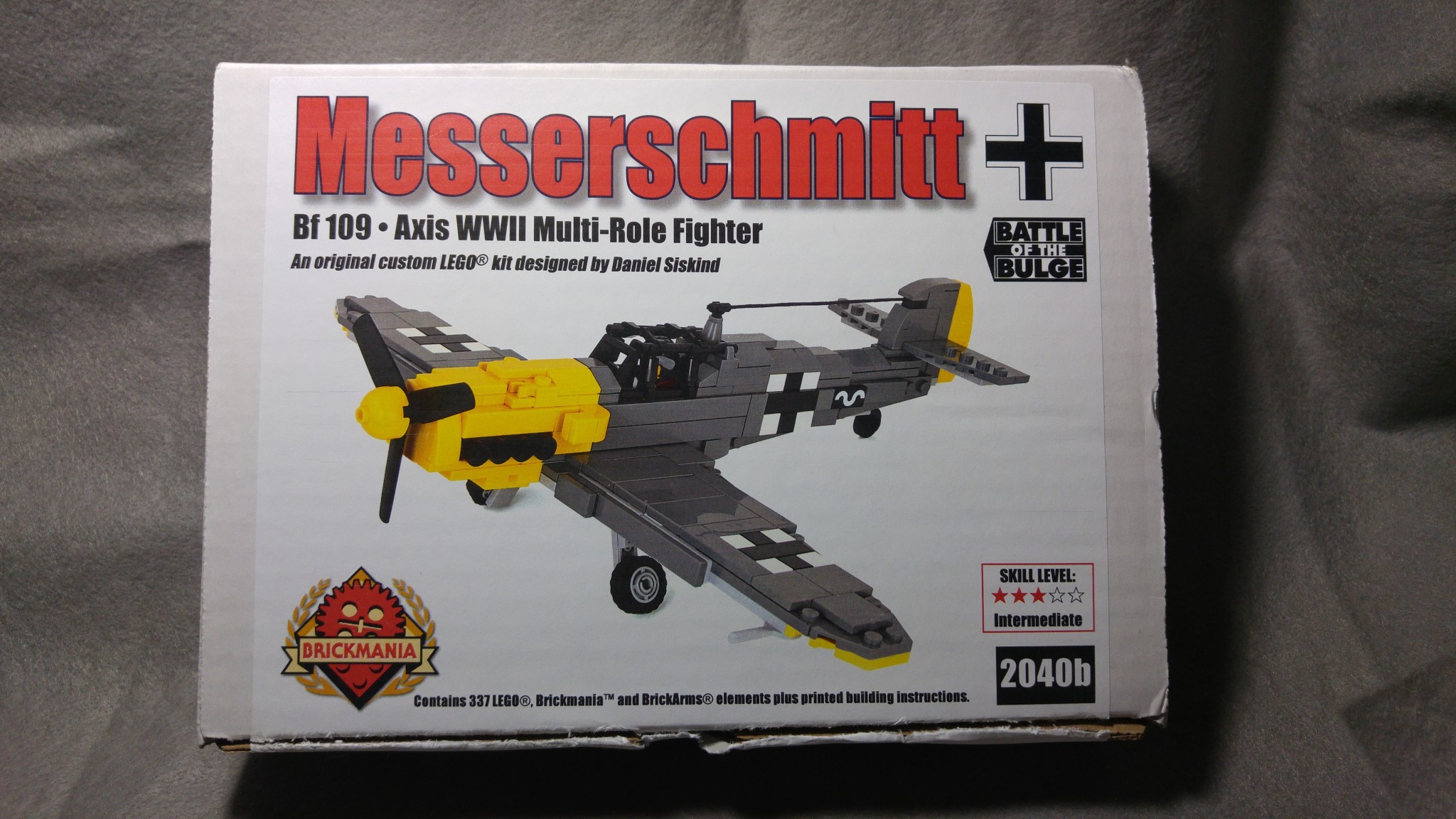BrickMania Kit Review: Messerschmitt Bf 109 (2040b) - The BrickHorse